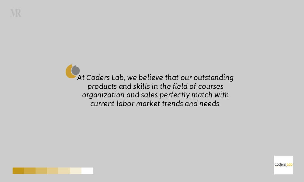 Coders Lab: Marcin Tchórzewski CEO and Founder