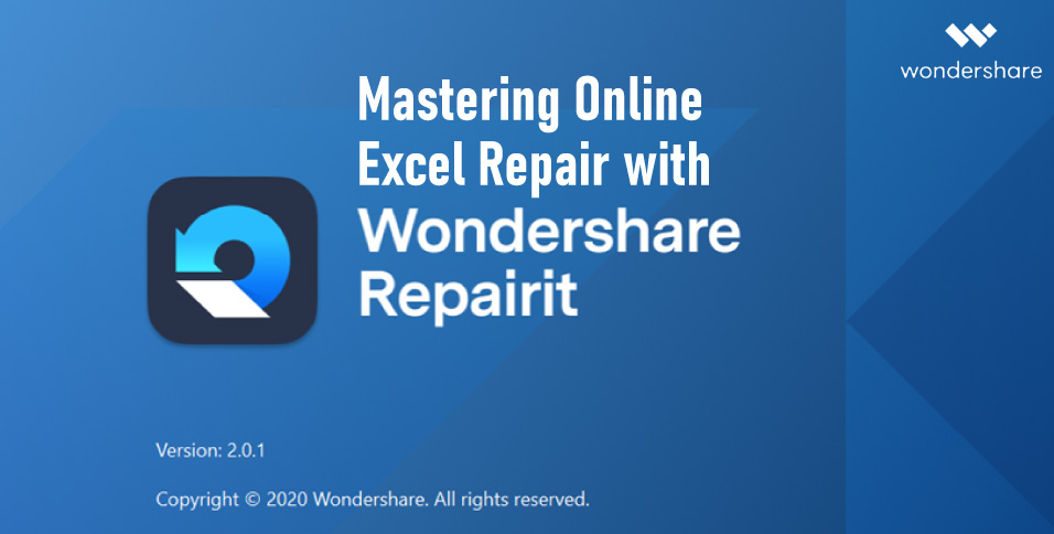 Mastering Online Excel Repair with Wondershare Repairit
