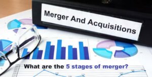 What are the 5 stages of merger?