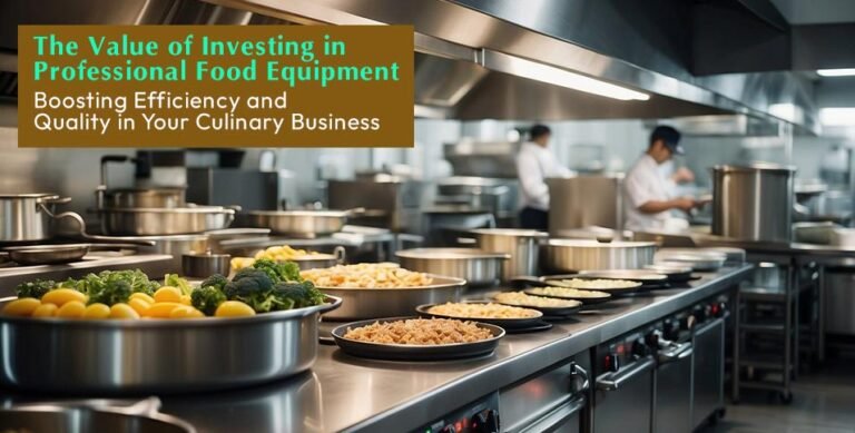 The Value of Investing in Professional Food Equipment: Boosting ...