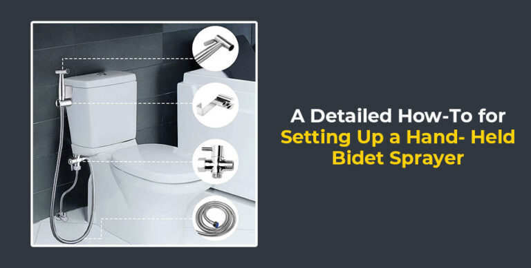 A Detailed How-To for Setting Up a Hand-Held Bidet Sprayer
