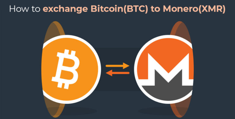 How to exchange Bitcoin(BTC) to Monero(XMR)