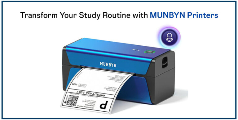 Transform Your Study Routine with MUNBYN Printers