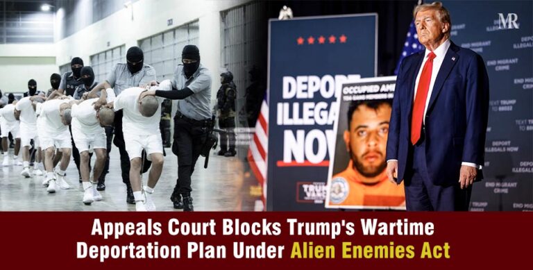 Appeals Court Blocks Trump's Alien Enemies Act Deportation