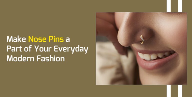 Make Nose Pins a Part of Your Everyday Modern Fashion