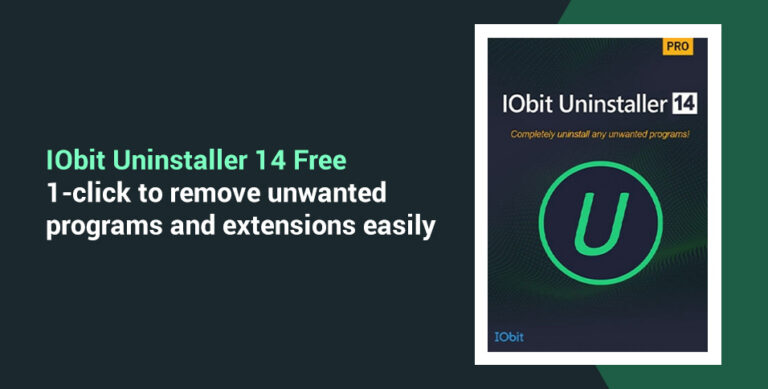IObit Uninstaller 14 Free: 1-click to remove unwanted programs