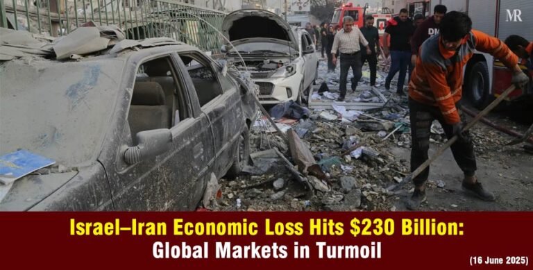 Israel Iran Economic Loss Hits $230 Billion