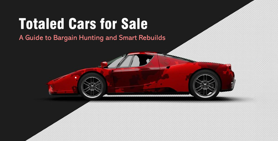 Totaled Cars for Sale: Bargain Hunting and Smart Rebuilds