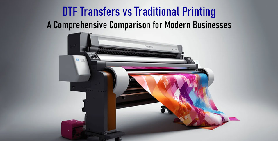 DTF Transfers vs Traditional Printing: Comprehensive Comparison