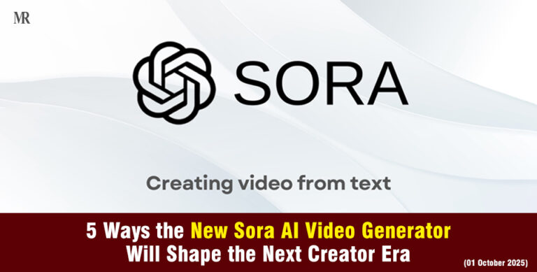 Sora AI Video Generator Will Shape the Next Creator Era