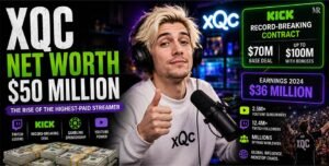 From Twitch Streams to $50M: The Growth of xQc Net Worth